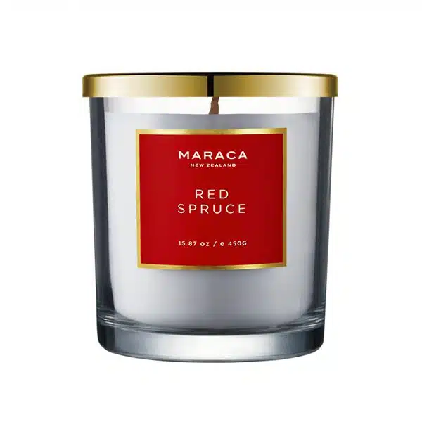 Maraca Red Spruce Candle 500g ⋆ Beauty Hair Warehouse