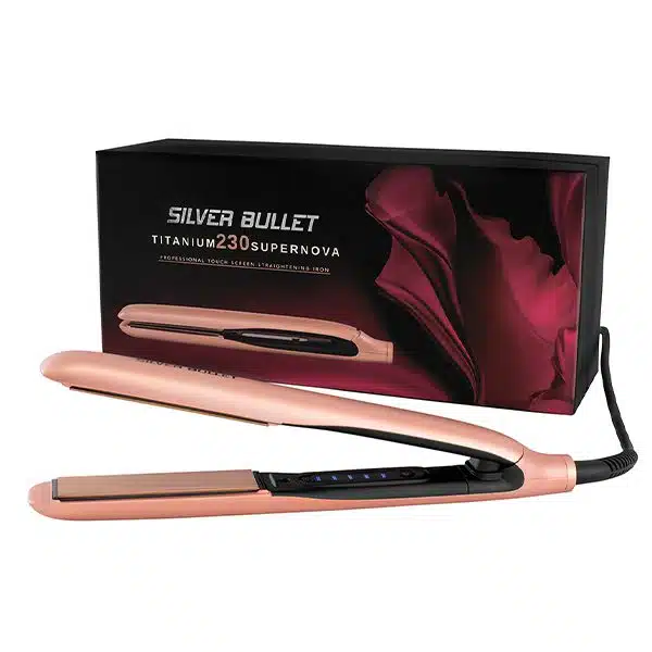 Titanium 230 Supernova Rose Gold Straightener ⋆ Beauty Hair Warehouse