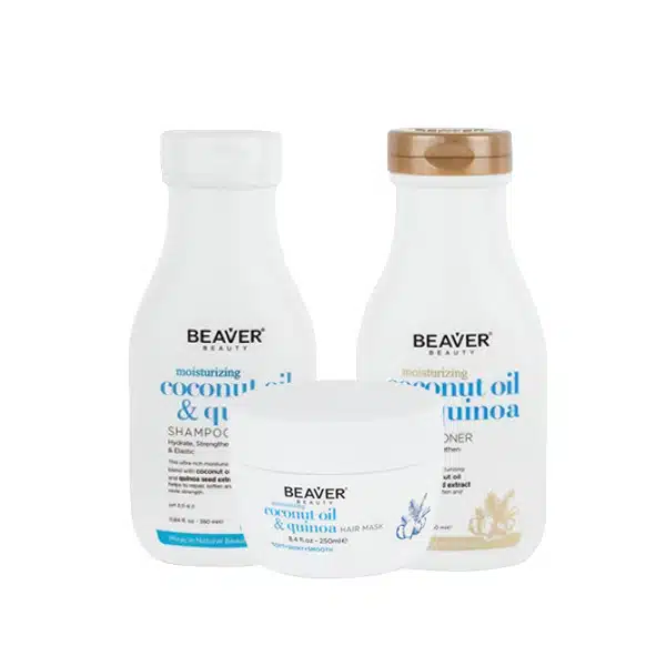 Beaver Coconut Oil & Quinoa Shampoo & Conditioner Bundle