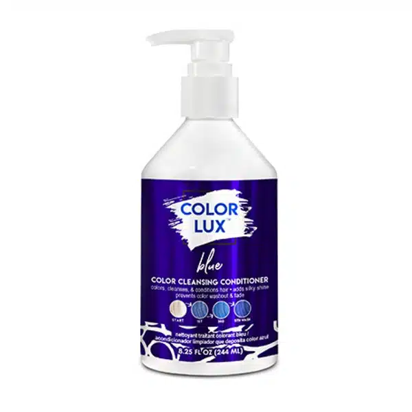 Color Lux Colour Cleansing Conditioner Blue 244ml ⋆ Beauty Hair Warehouse