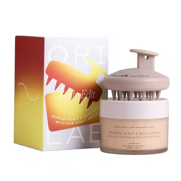 ORI Lab Refresh Scalp Scrub & Brush Duo ⋆ Beauty Hair Warehouse