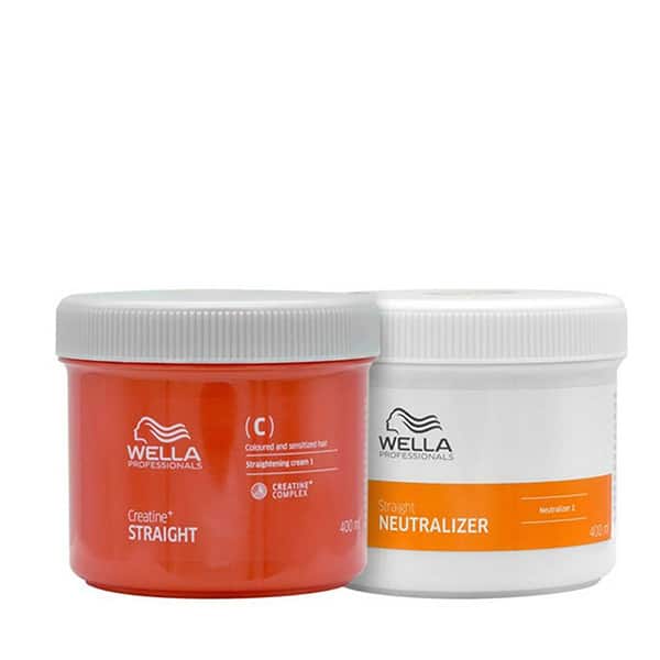 Wella Creatine + Straight Normal 400ml Duo Kit ⋆ Beauty Hair Warehouse